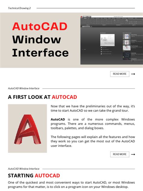 002 Autocad Window Interface Pdf Window Computing Graphical