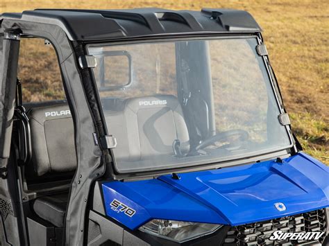 Polaris Ranger Sp 570 Scratch Resistant Full Windshield