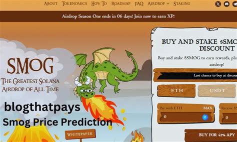 Smog Price Prediction 2024 2030