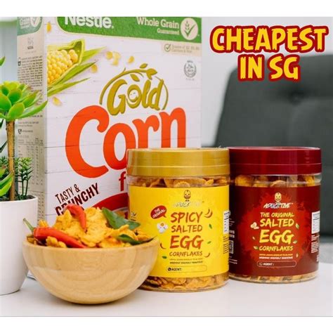 [original] Aducktive Products Salted Egg Cornflakes Adducktive Aductive Adductive Madu Chocolate