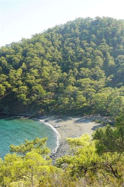 The Beach In Tekirova The Village In Antalya Province Turkey Stock