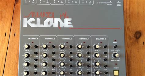 Matrixsynth Klone Analog Drum Machine Synthesizer