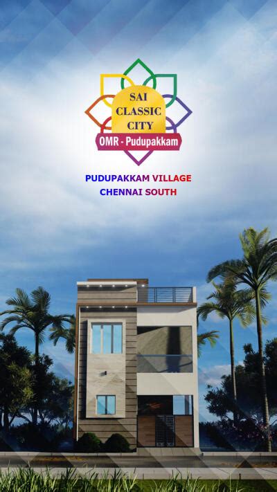 Budget Sai Classic City Pudupakkam Village Chennai South Price List