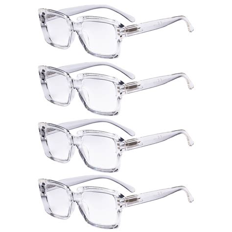 Stylish Reading Glasses Fashionable Readers 4 Pack Women