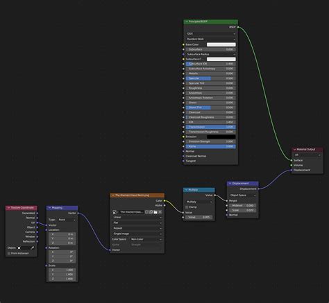 Displacement Effecting Both Sides Of Bottle Mesh Materials And Textures Blender Artists