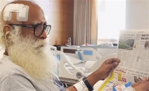 హెల్త్‌ అప్‌డేట్‌ షేర్‌ చేసిన సద్గురు Sadhguru Shares Health Update