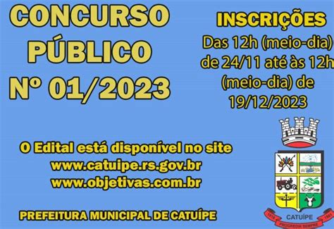 Notícia Prefeitura De CatuÍpe Publica Edital Para Concurso PÚblico Em