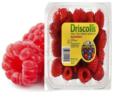 Driscolls Raspberry Fruits 125g Food And Grocery