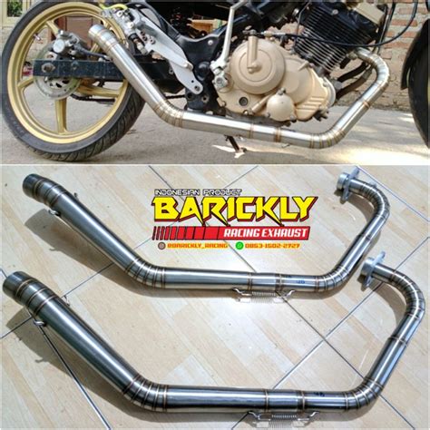 Jual Header Leheran Pipa Leher Knalpot Racing Satria F 150 Fu Karbu