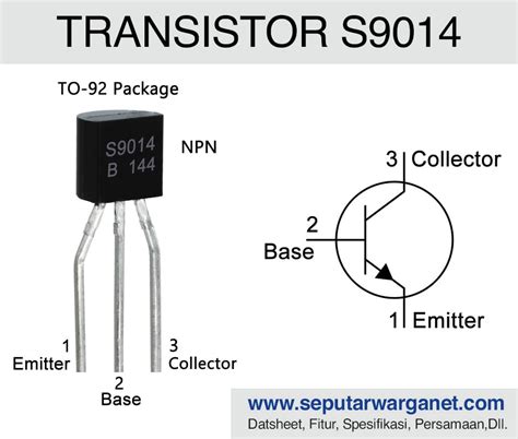 30 Persamaan Transistor S9014 Spesifikasi Pinout And Datasheet Deni Riswana
