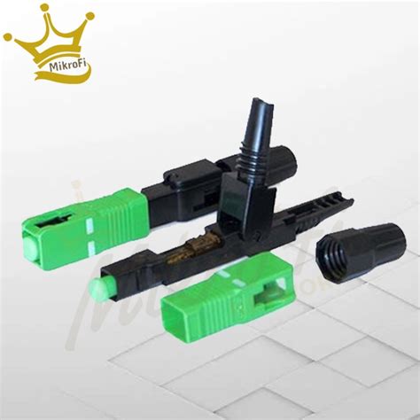 Jual Fiber Optic Sc Apc Fast Connector Ftth Fast Konektor Sc Apc
