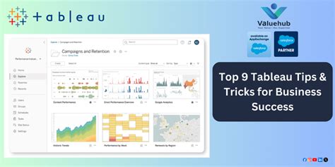 Valuehub On Linkedin Top 9 Tableau Tips And Tricks For Business Success