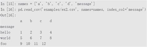 Python 文本格式数据的读写pandas Dataframe 树懒学堂