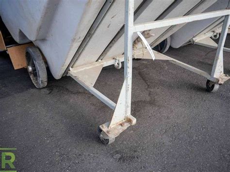 2 Techstar 480 Rolling Trash Bins Roller Auctions