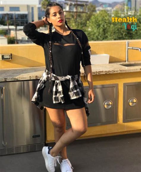 Lilly Singh Workout Routine And Diet Plan Health Yogi