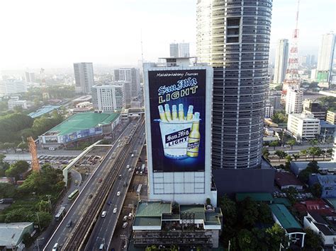 San Mig Light The First Brand To Be Advertised At Napolcom Mega