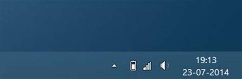 Помилка втрати значка акумулятора на панелі завдань Windows 10 8 7