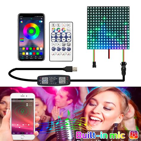 DC5V-WS2812B-RGB-Einzeln-Adressierbare-Flexible-Digitale-Panel-LED ...