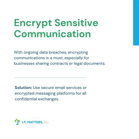 Encrypt Sensitive Communication With Ongoing Data Breaches Encrypting