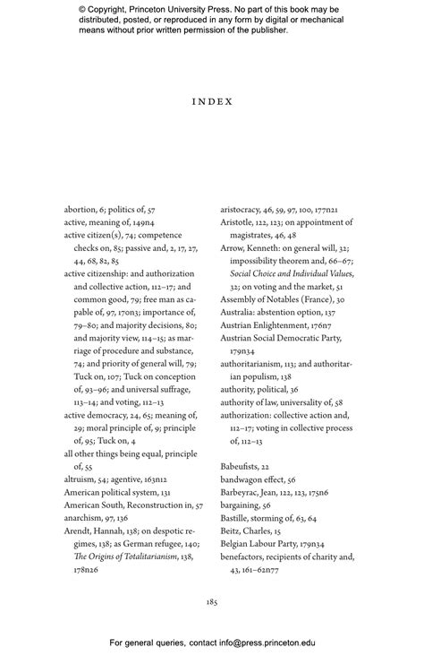 Active And Passive Citizens Princeton University Press