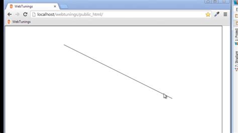 Using Html5 Canvas To Draw A Line