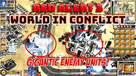 Command And Conquer Red Alert 3 World In Conflict Mod Tower Defence Map