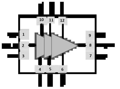 Buffer Amplifier Operating From 10 45 Ghz And Can Be Used In Wide Band Application Or To Drive