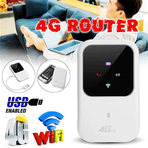 Modified4G LTE Mobile Broadband Wireless Router Hotspot SIM Unlocked WiFi Portable Modem