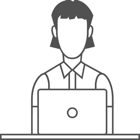 Developer Backend Female Frontend Programmer Coding Qa Icon Download On Iconfinder