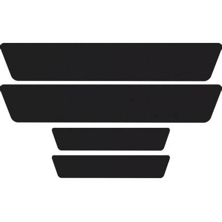 Kit Adesivo Poroso Protetor Portas Universal Carro 4 Portas Emblematech