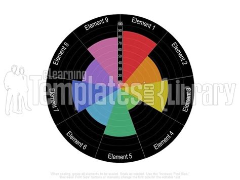 Powerpoint Circle Graphic Diagram Template Segmented Chart