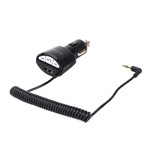 Wireless Car Bluetooth Aux Audio Receiver Adapter Stereo 35mm Aux