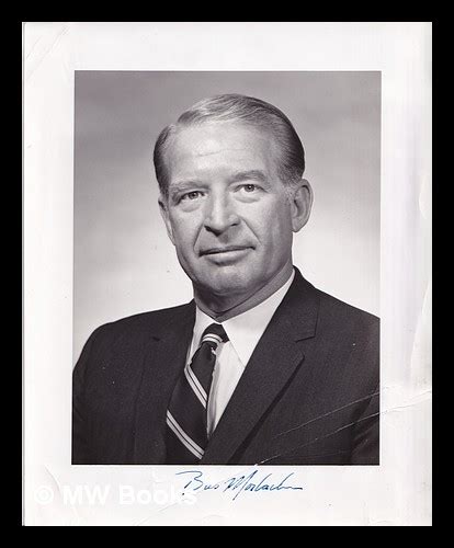 Signed Photograph Of Emil Bus Mosbacher By Mcneill Robert H