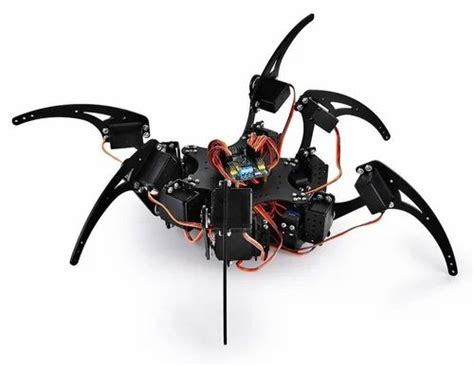 Aluminium Hexapod Spider Six 3DOF Legs Robot System For Assembly