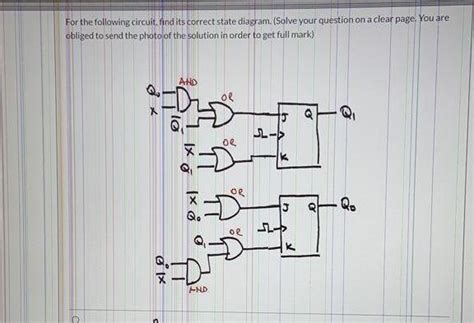 Solved For The Following Circuit Find Its Correct State