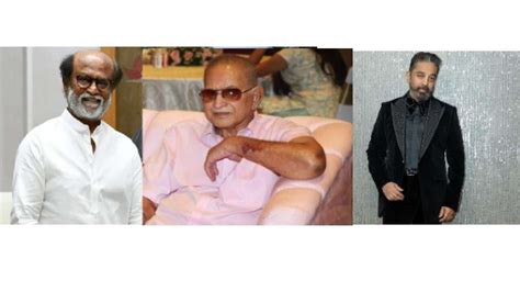 Kollywood Stars Rajini Kamal And Suriya Pay Tributes To Telugu Super Star Krishna Filmibeat