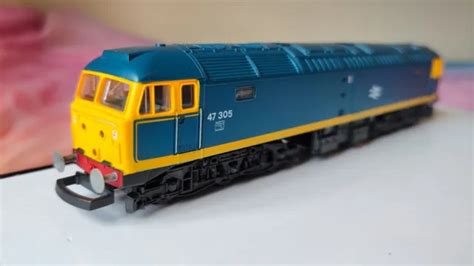 Lima Class 47 305 British Railways Blue Livery Like Hornby Eur 51 65