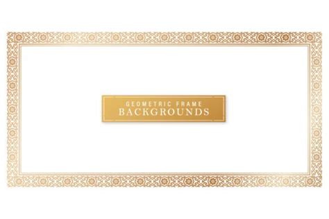 Rectangle Ornamental Border Frames Graphic By Djoe N Reiz · Creative