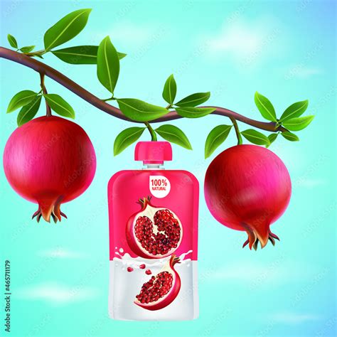 The Branches Of The Pomegranate Tree That Bear Fruit Form A Pomegranate