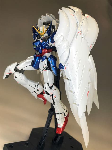 【新商品紹介】mg 1100 ガンダムベース限定 ウイングガンダムゼロew Verka チタニウムフィニッシュ レビュー！ −