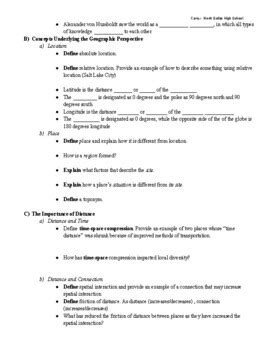 AMSCO 2020 Chapter 1 Reading Guide By Isaiah Carter TpT