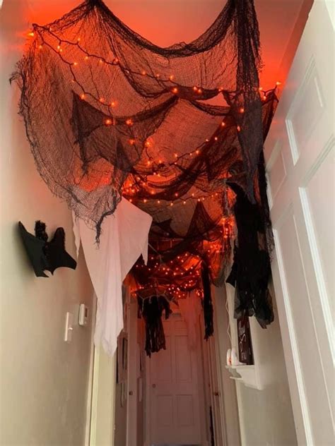 Spooky Halloween Hallway Decor