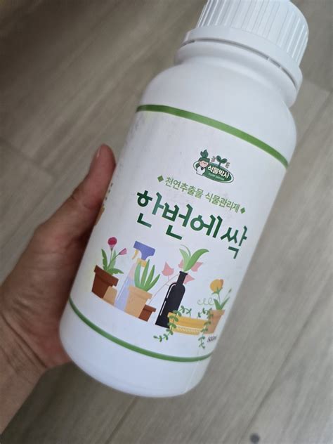 식물해충예방 뿌리파리응애예방총진싹한번에싹 사용방법