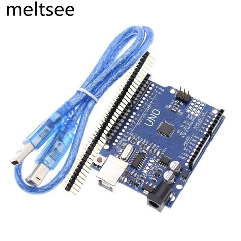 คุณภาพสูง One ชุด Uno R3 Ch340g Mega328p ชิป 16mhz สําหรับ Arduino