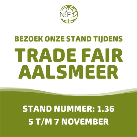 Van Nifterik Holland Bv On Linkedin Tradefairaalsmeer