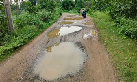 Srikakulam A Back Breaking Gruelling Journey On Rural Roads