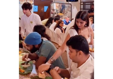 The Archies Stars Serve Food In Restaurant On Independence Day द