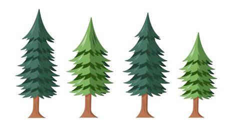 Pine Tree Skyline Vector Art Icons And Graphics For Free Download