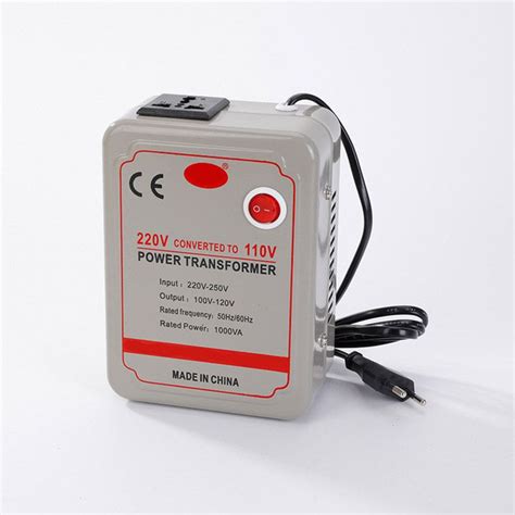 Трансформатор понижающий с 220В 240В на 110В 120В 1000Вт купить на Ozon по низкой цене 1622918382