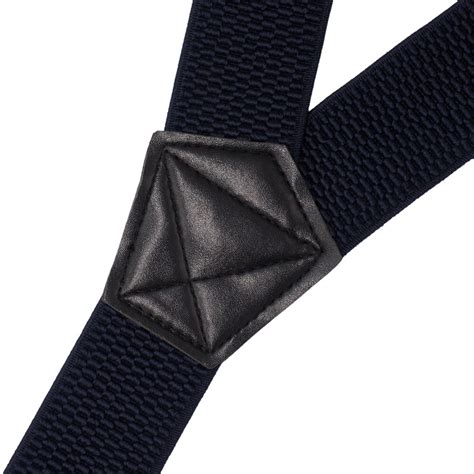 Bretele Late Elastice Onore Bleumarin Latex Microfibra Piele Ecologica Si Metal Reglabile